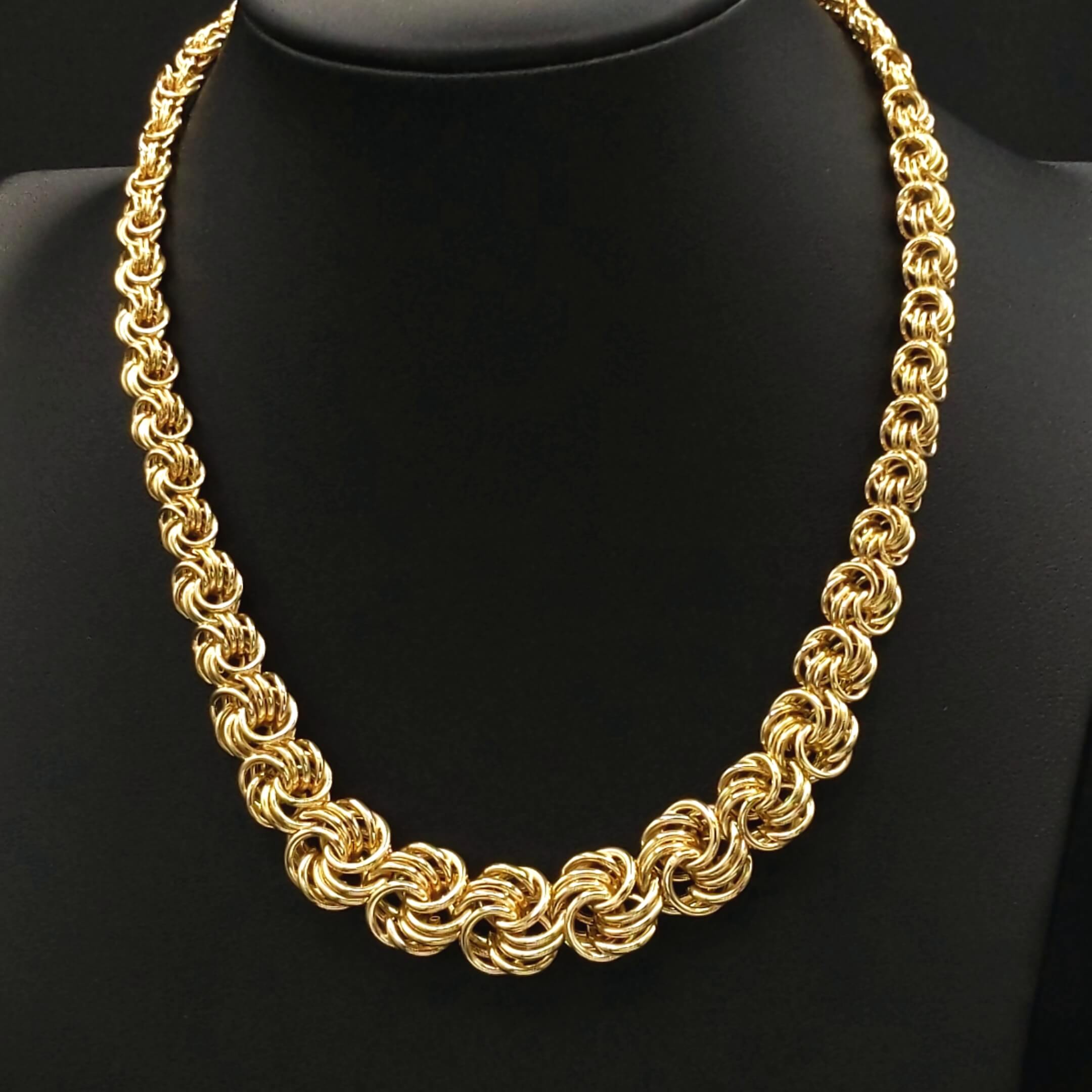 Gold Necklace – Hubert Jewelry – Fine Diamonds and Gemstones